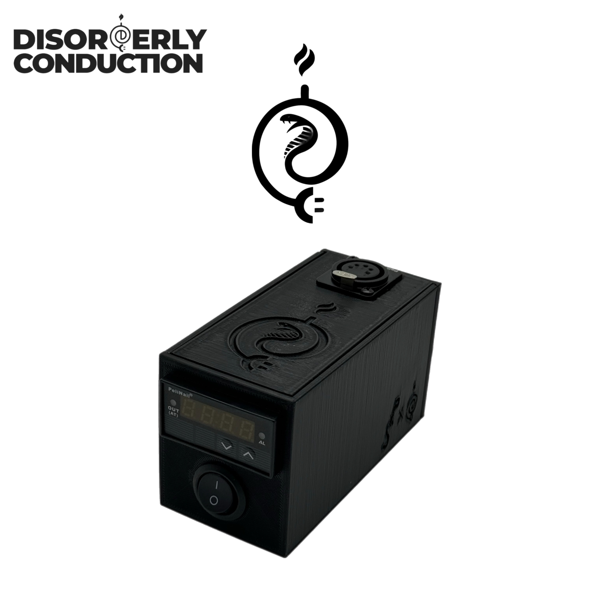 DC Cobra 3D Printed E-Nail Controller – Disorderly Conduction