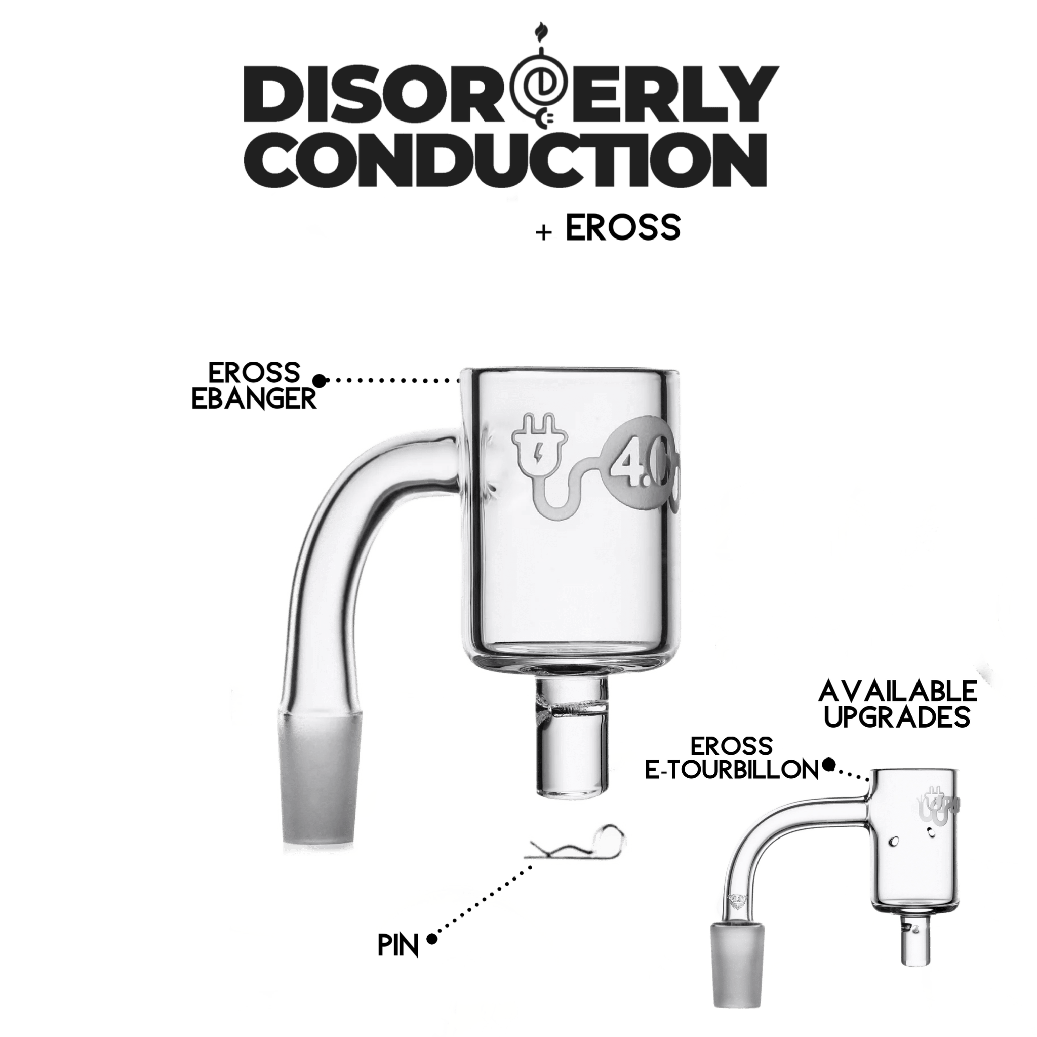 EROSS 4.0 eBANGER For E-Nail Use – Disorderly Conduction